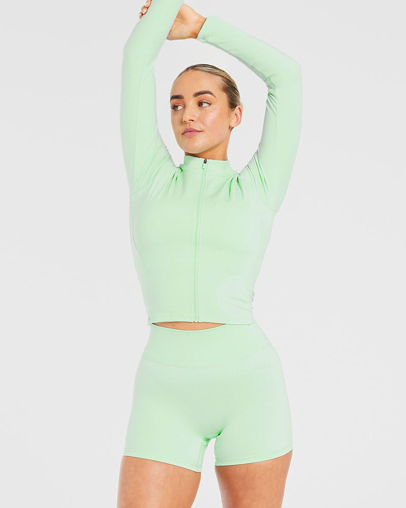 Staple Zip Jacket - Mint Green – AYBL USA