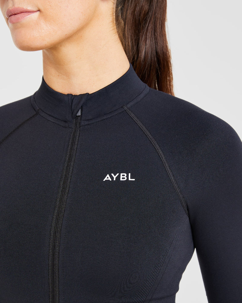 Balance V3 Seamless Zip Jacket - Black – AYBL USA