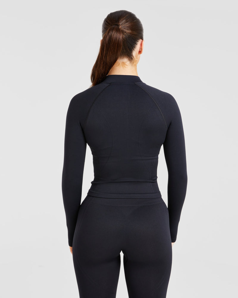 Balance V3 Seamless Zip Jacket - Black – AYBL USA