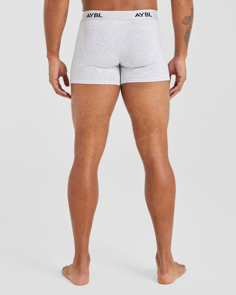 Essential Boxer Trunk (3 pack) - Black/White/Grey – AYBL USA