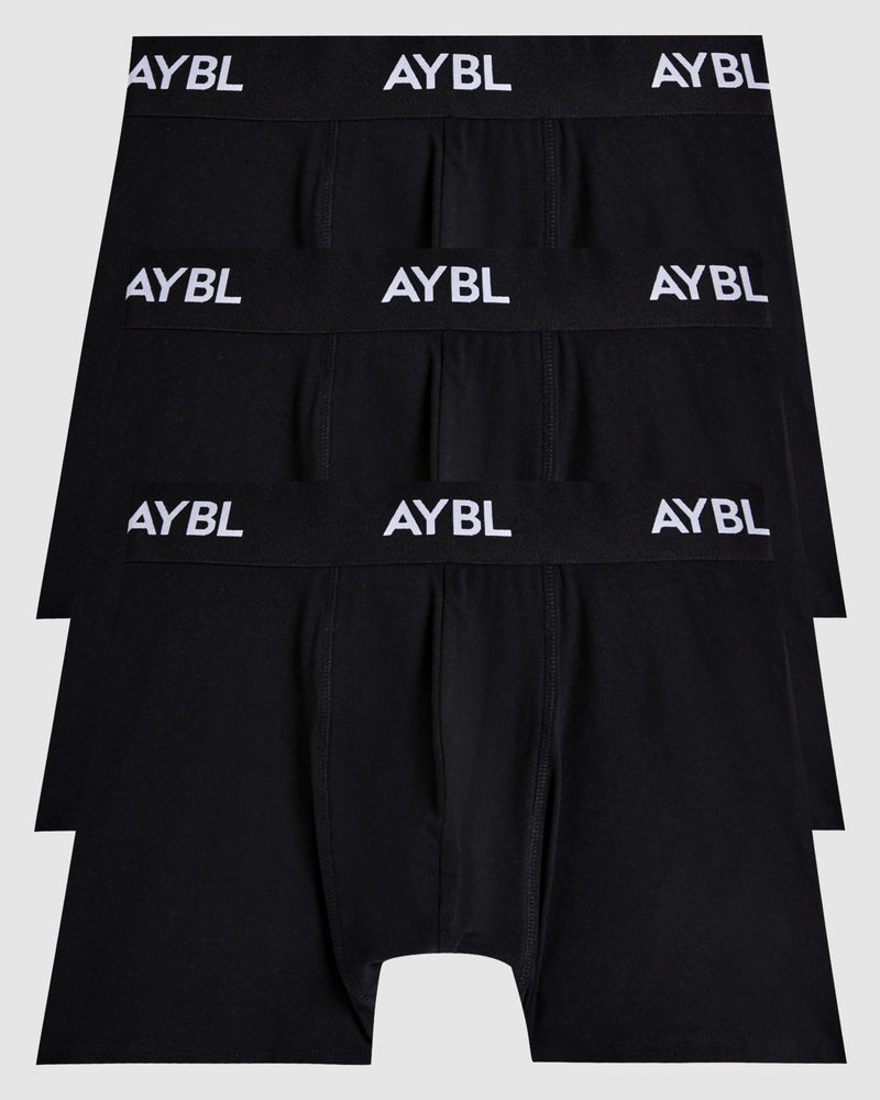 Essential Boxer Trunk (3 pack) - Black – AYBL USA
