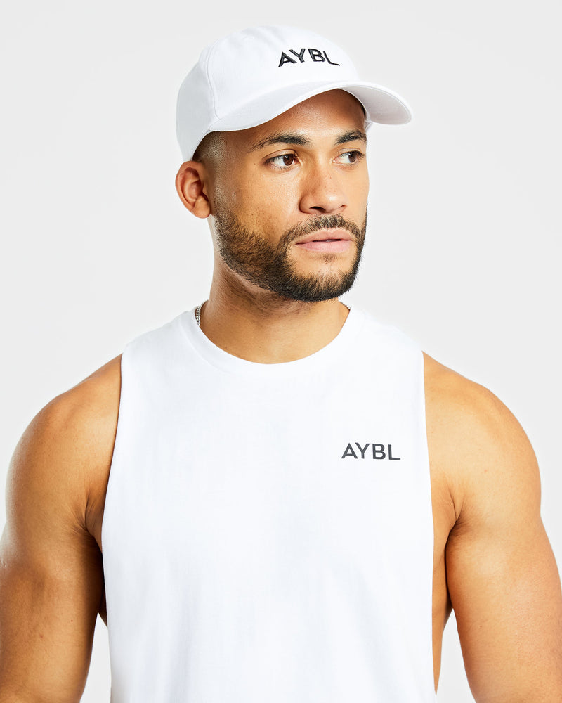 Embroidered Cap - White – AYBL USA