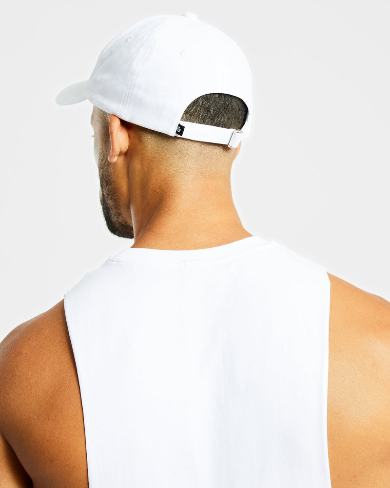 Embroidered Cap - White – AYBL USA