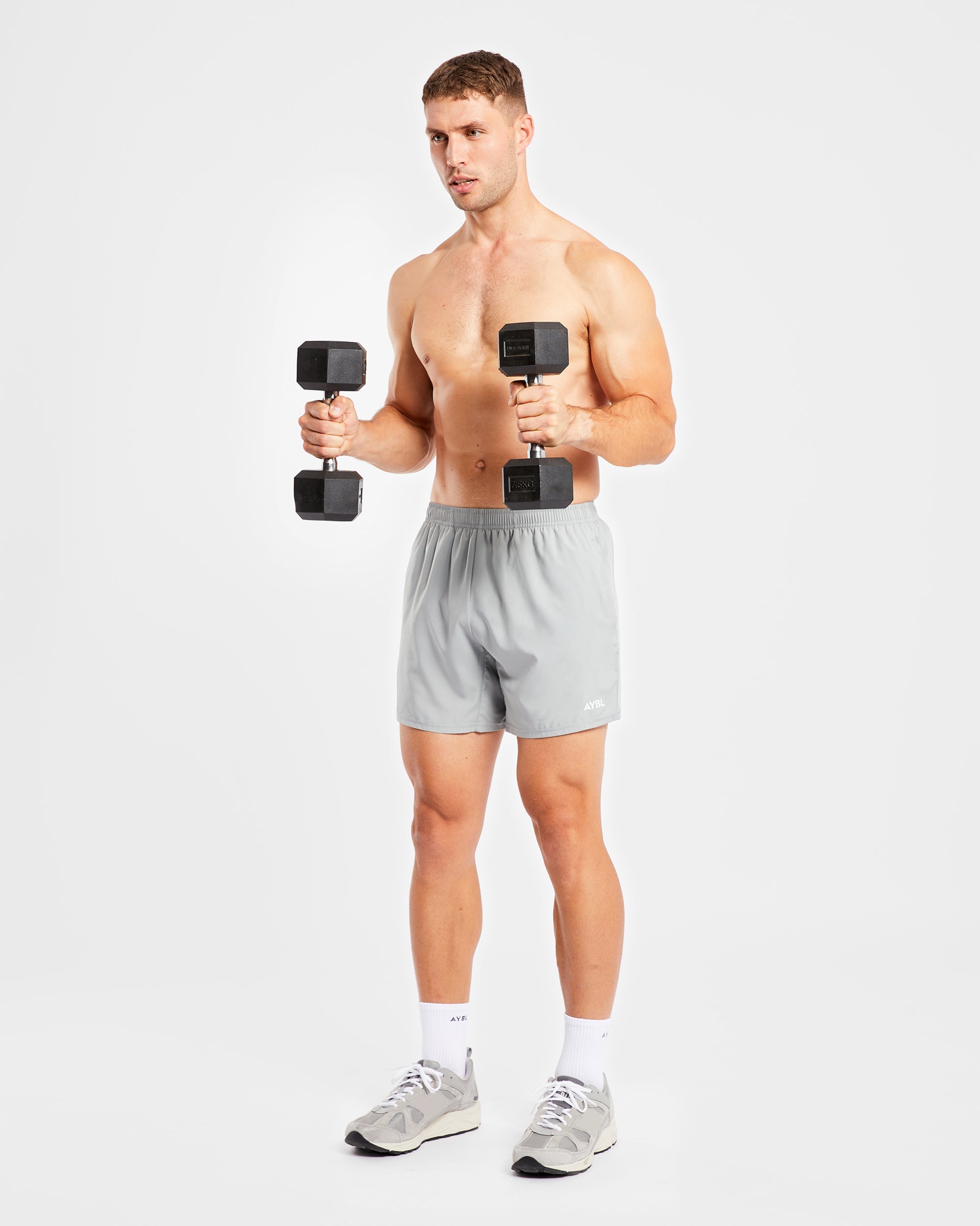 Core 5" Shorts - Grey – AYBL USA